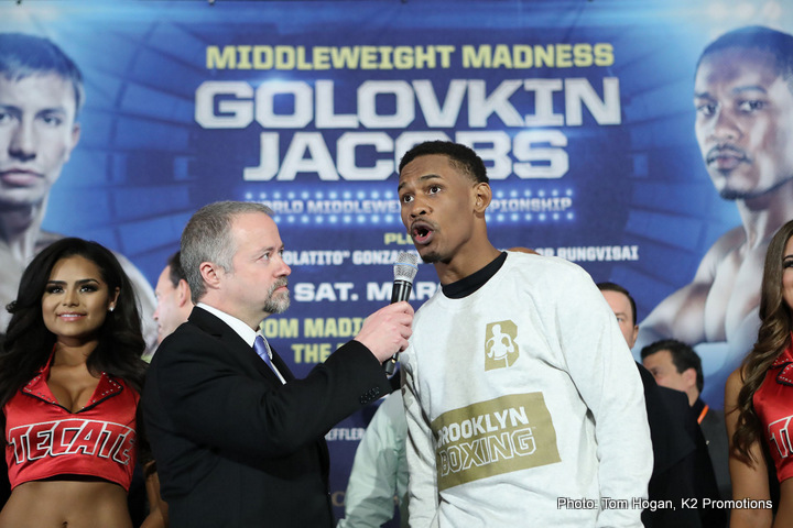 Gennady “GGG” Golovkin Vs. Daniel Jacobs – Official Weights - Boxing ... Gennady “GGG” Golovkin Vs. Daniel Jacobs – Official Weights - Boxing ...
