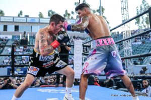 Leo Santa Cruz vs. Chris Avalos - Results