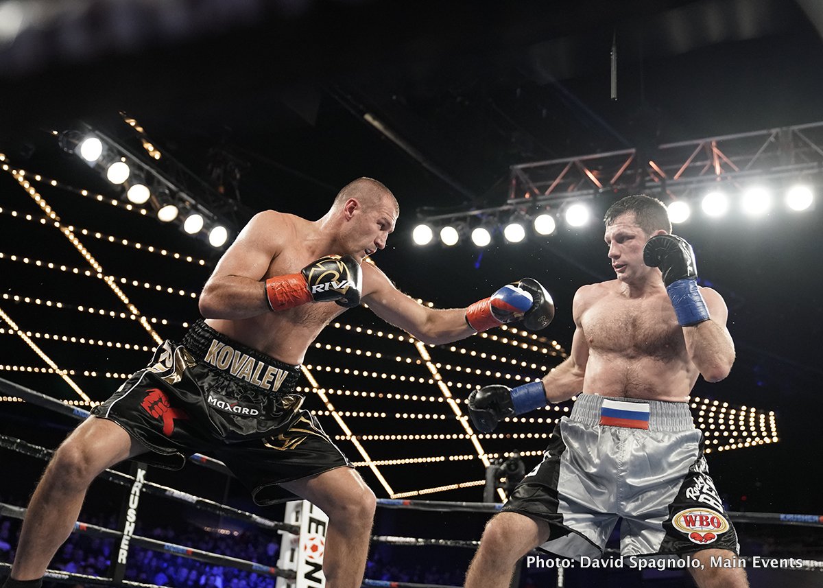Sergey Kovalev Vs. Igor Mikhalkin – Results - Boxing News 24