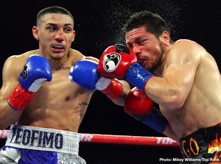 Teofimo Lopez Destroys Diego Magdaleno - RESULTS - Boxing News 24