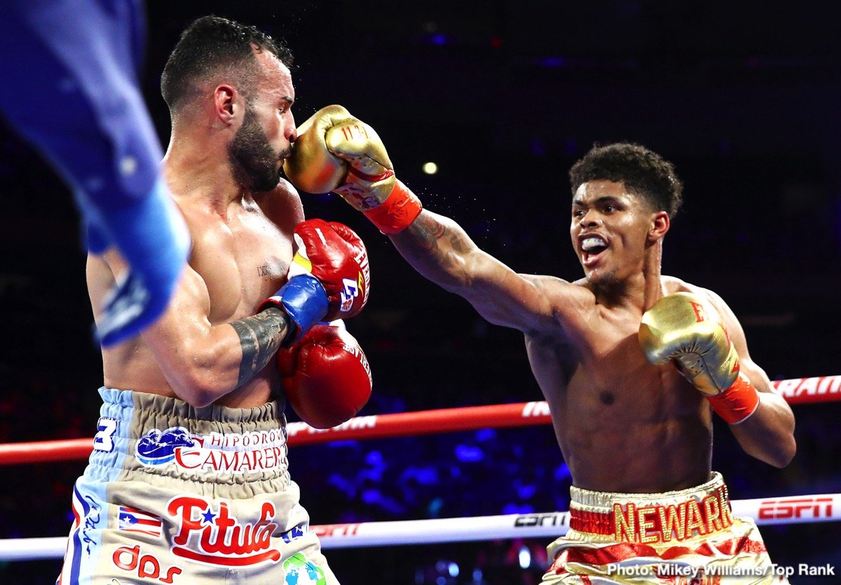 Gervonta Davis And Shakur Stevenson Trade Words - Boxing News 24