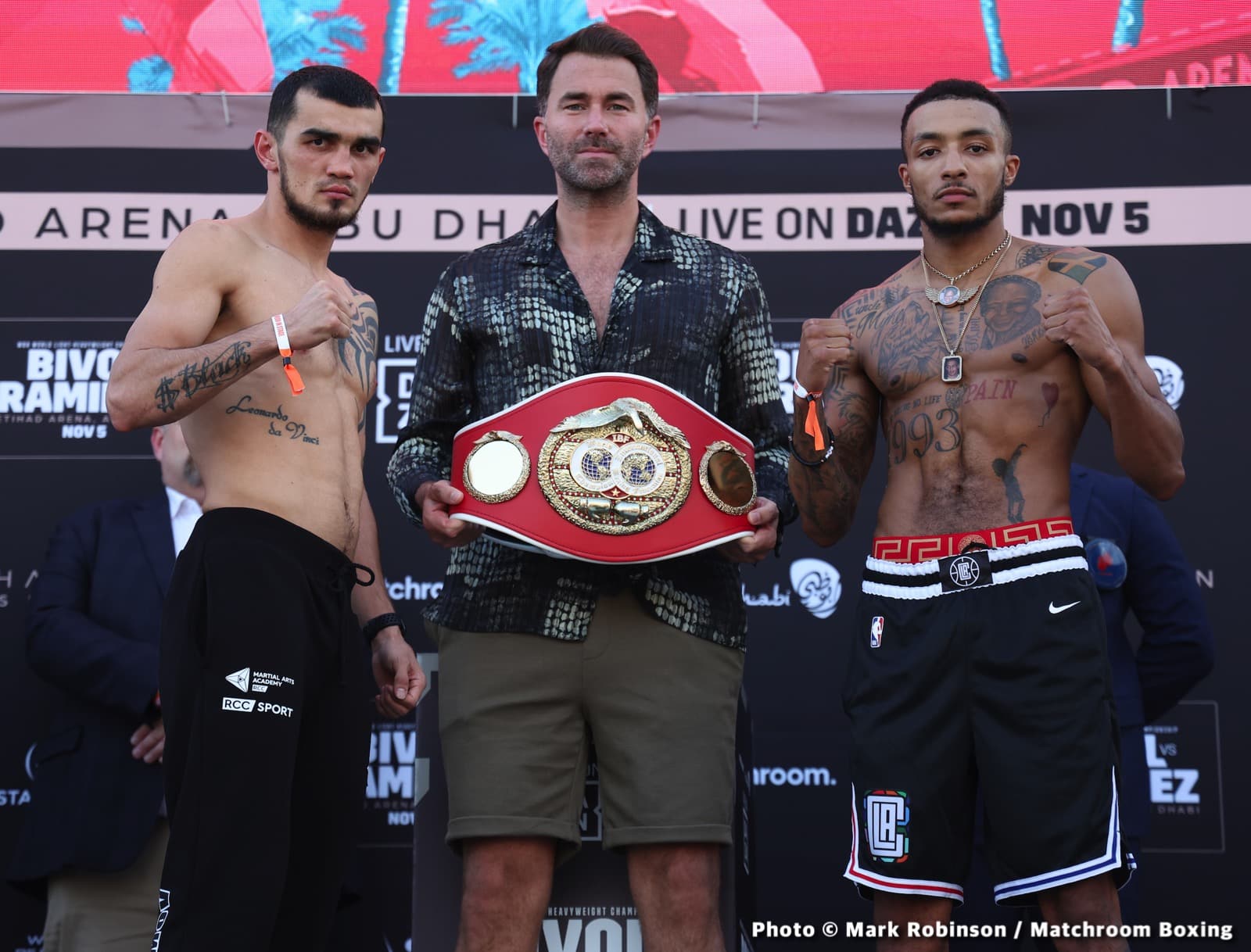 Dmitry Bivol 174.7 Vs. Gilberto Ramirez 174.6 - Weigh-in Results For Saturday On DAZN - Boxing ...