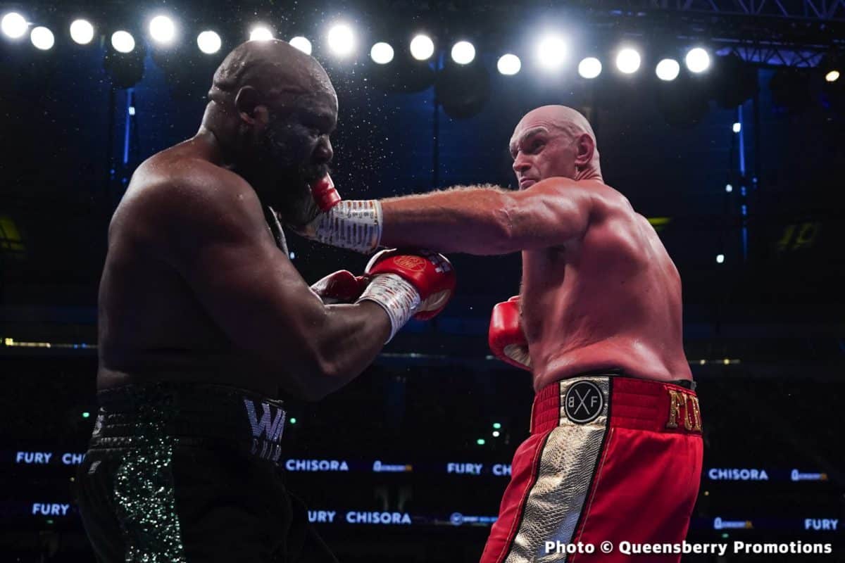 Results / Photos: Fury Stops Chisora In Tottenham, London - Boxing News 24