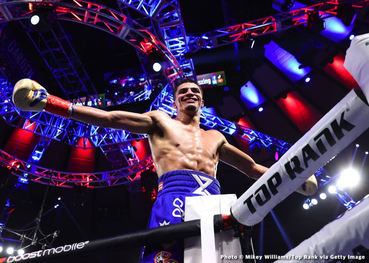 Zayas - Spomer In Co-Main Event On Davis Vs. Berinchyk WBO Title Fight Card - Boxing News 24