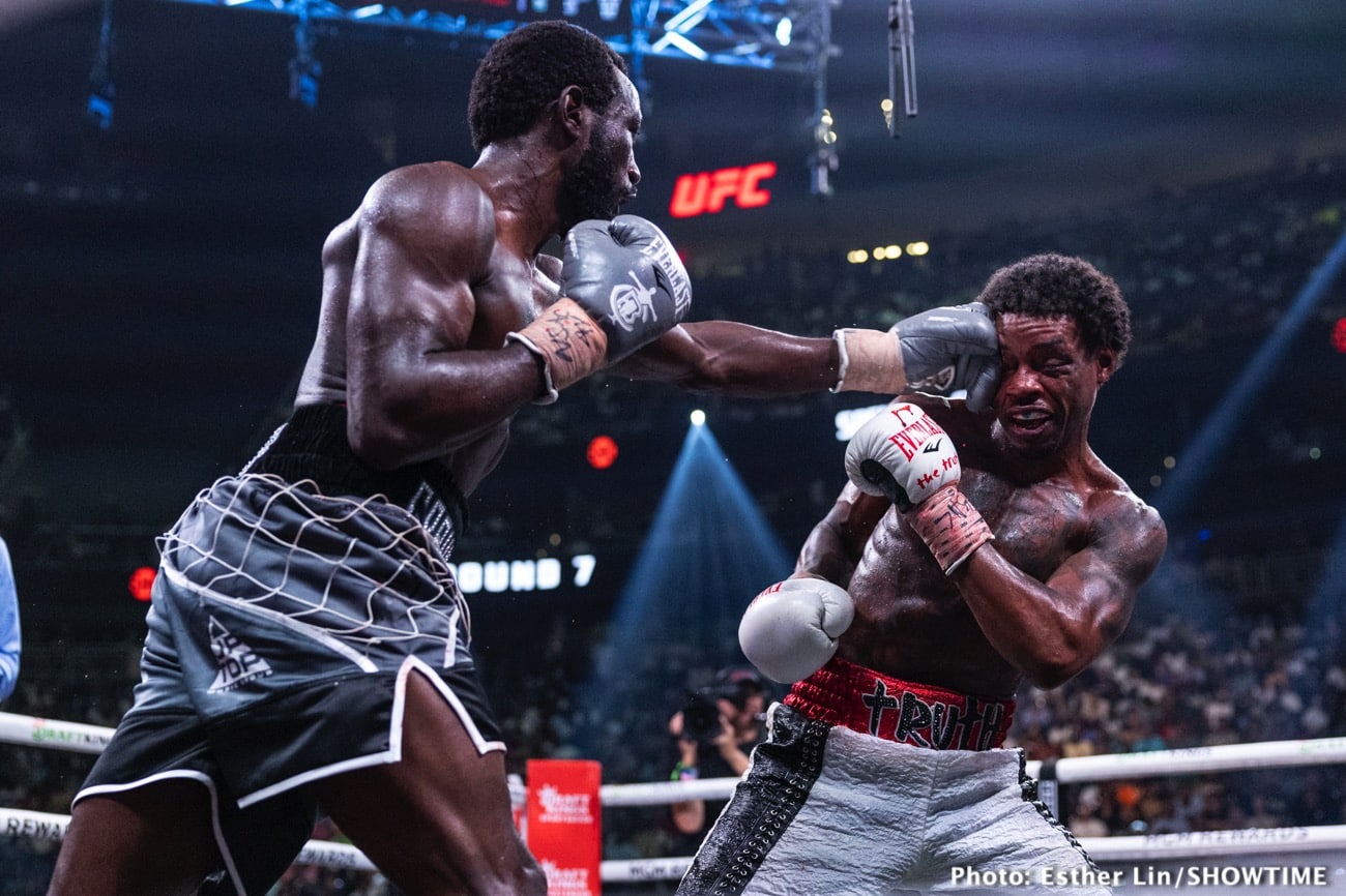Boxing Results: Terence Crawford Becomes First Undisputed Welterweight Champion In Four Belt Era ...