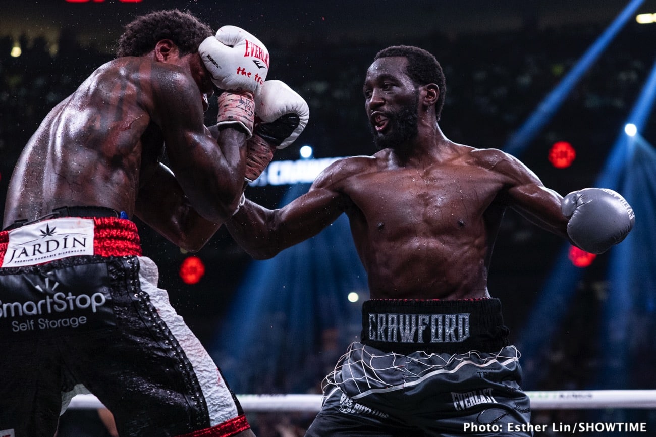 Boxing Results: Terence Crawford Becomes First Undisputed Welterweight Champion In Four Belt Era ...