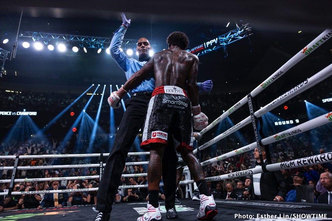 Boxing Results: Terence Crawford Becomes First Undisputed Welterweight Champion In Four Belt Era ...