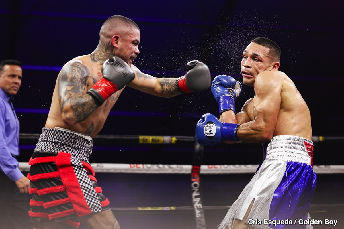 Boxing Results: Jesus Antonio Perez Upsets JoJo Diaz! - Boxing News 24
