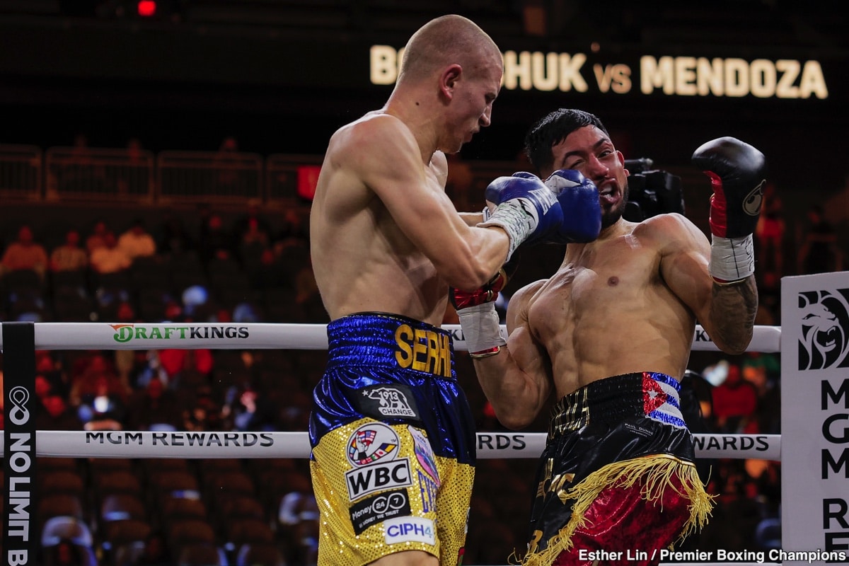 Boxing Results: Serhii Bohachuk Defeats Mendoza, Captures WBC Interim 154-lb Title - Boxing News 24