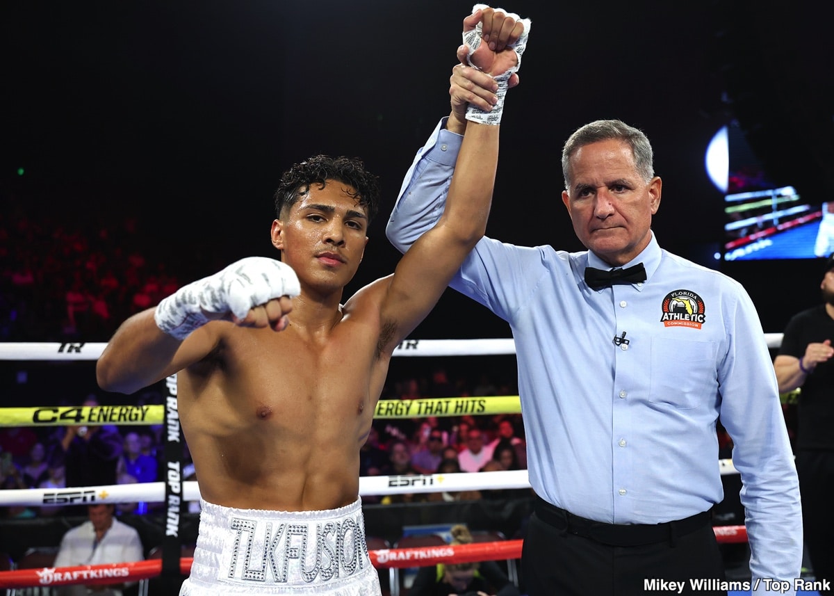 Boxing Results: Teofimo Lopez Defeats Steve Claggett! - Boxing News 24