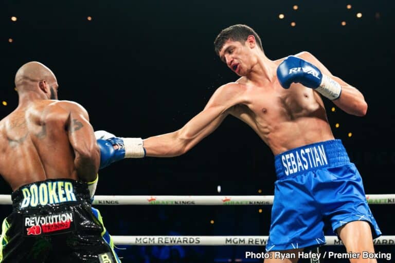 Tonight's Live Results: Fundora Vs. Booker - From Las Vegas