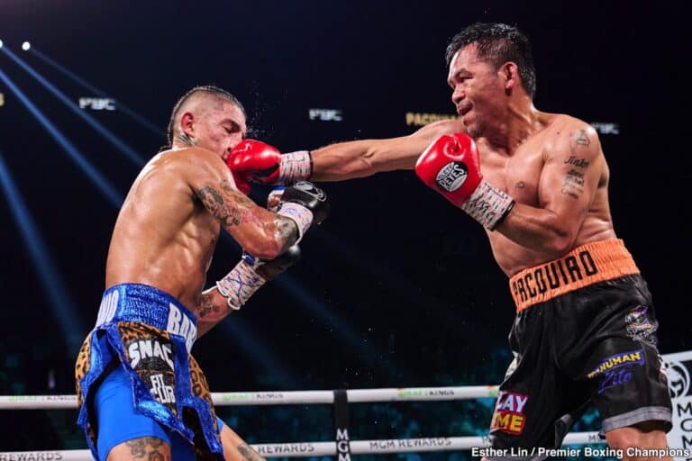 Pacquiao, 47, Nearing December WBA Title Fight With Romero